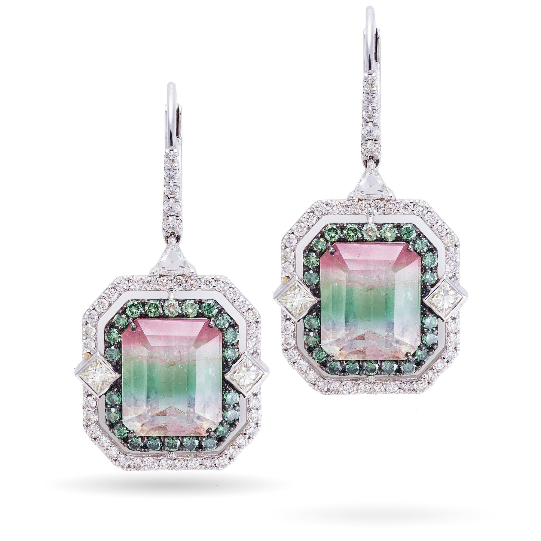 tsavorite earrings